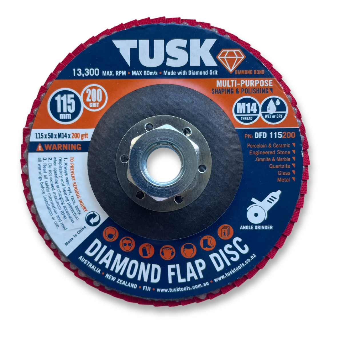 Diamond Flap Disc – Tusk Tools