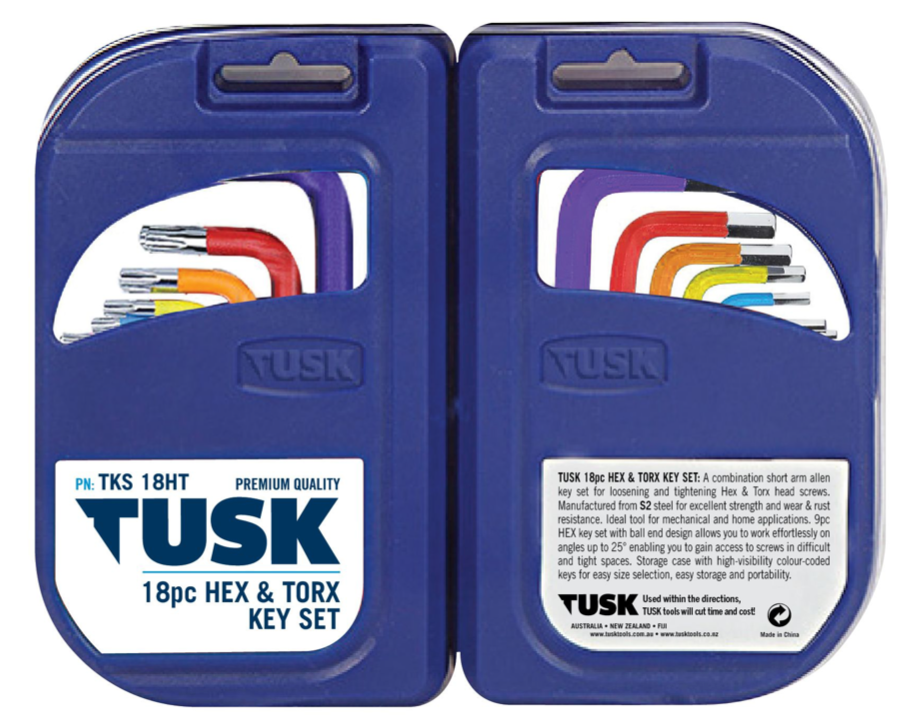 Hex / Torx Key Set – Tusk Tools
