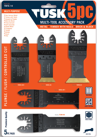 Multi-Tool Accessory Pack – Tusk Tools